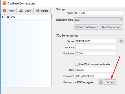 Encrypt Your Database Password - CS – Clik