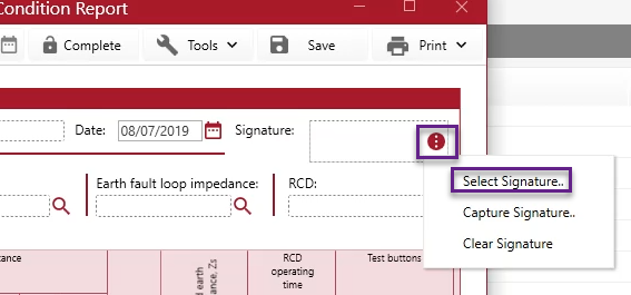Adding Signatures To Certs | NICEIC – Clik