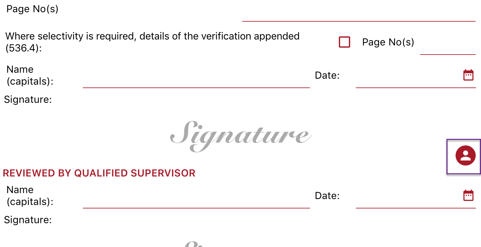 Adding Signatures To Certs | NICEIC Apps – Clik