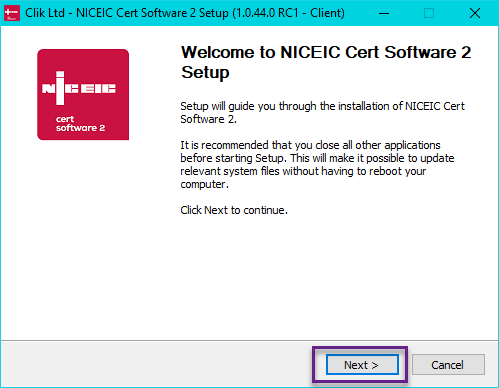Setting Up Client Machines | NICEIC – Clik