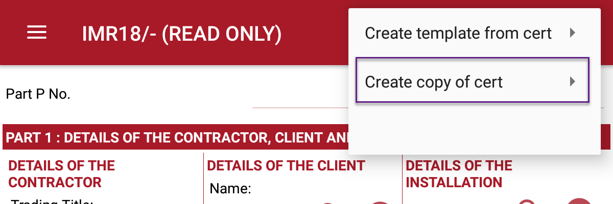 Creating Copies Of Uploaded Certs | NICEIC Apps – Clik