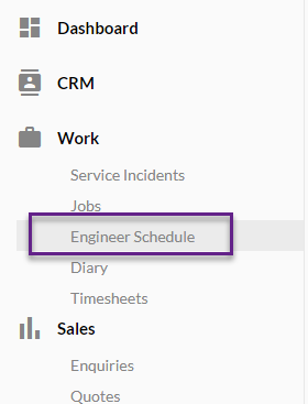 Creating Jobs Using The Engineer Schedule | CR – Clik