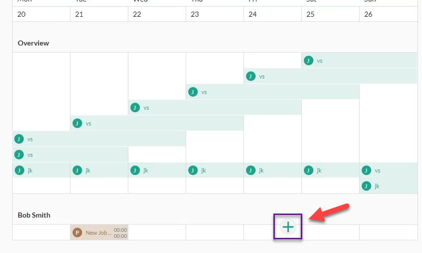 Creating Jobs Using The Engineer Schedule | CR – Clik