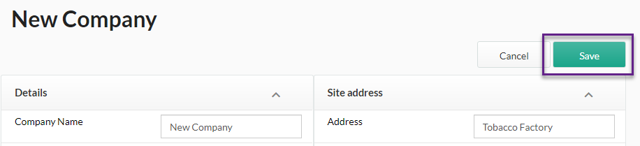 Adding & Editing Companies | CR – Clik
