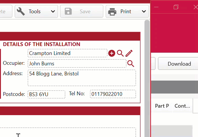 Printing The Circuit Details Schedule In Field Mode | NICEIC – Clik