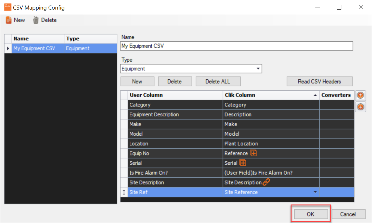 Setting Up CSV Templates - CS – Clik
