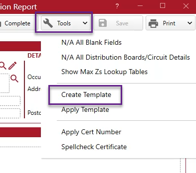 Creating Templates | NICEIC – Clik