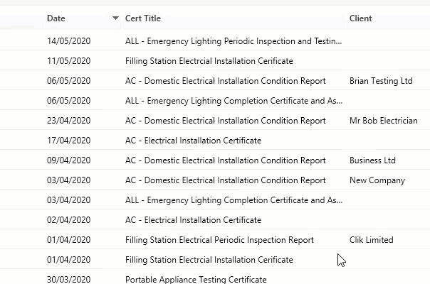 Voiding Certs | NICEIC – Clik