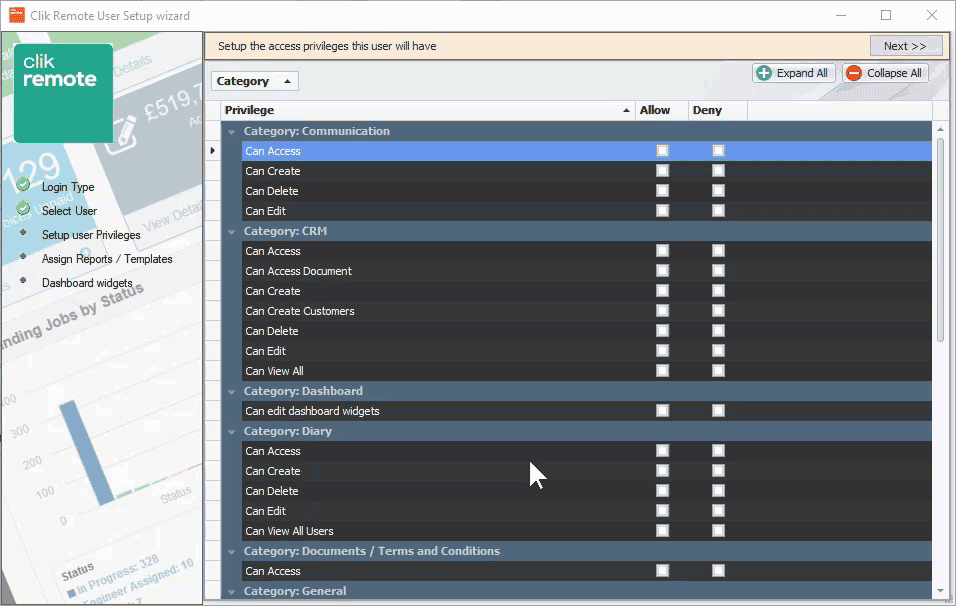 Setting Up Users | CR – Clik