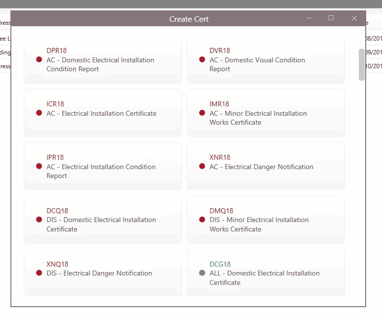 Creating Certs In Field Mode | NICEIC – Clik