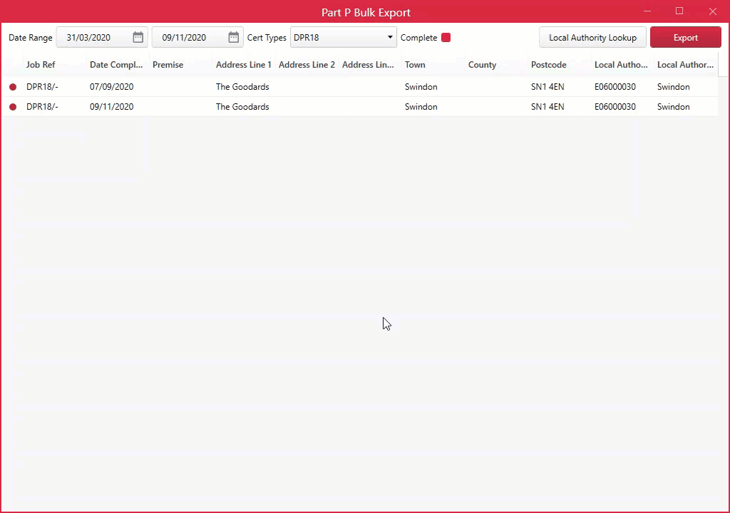 Exporting Part P | NICEIC – Clik