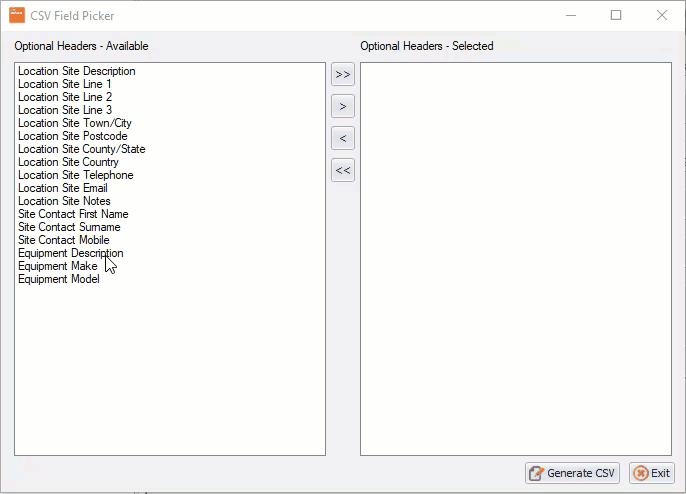 Importing Job Sheets Via CSV - CS – Clik