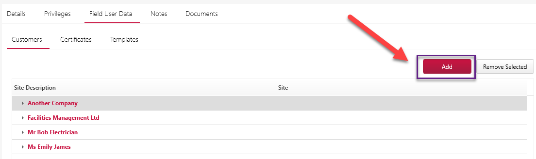 Sending Customer Addresses To Field Users | NICEIC – Clik