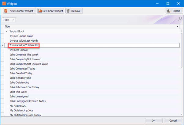 Setting Up Dashboard Widget Thresholds | CR – Clik