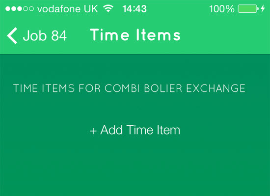 Add Time Items To Job Sheets | CJ – Clik
