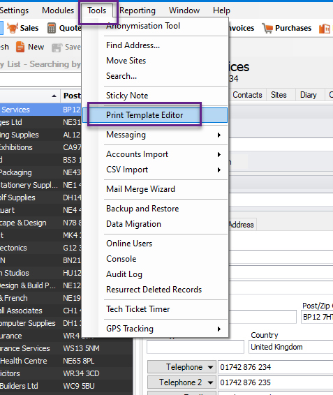 Editing Invoice Templates For Domestic Reverse Charge - CS – Clik