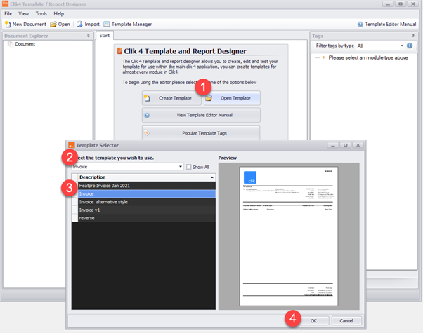 Editing Invoice Templates For Domestic Reverse Charge - CS – Clik