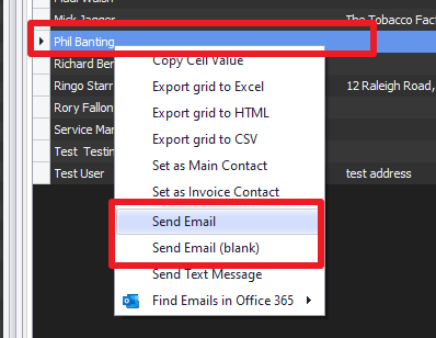 Sending Emails Through Outlook - CS – Clik