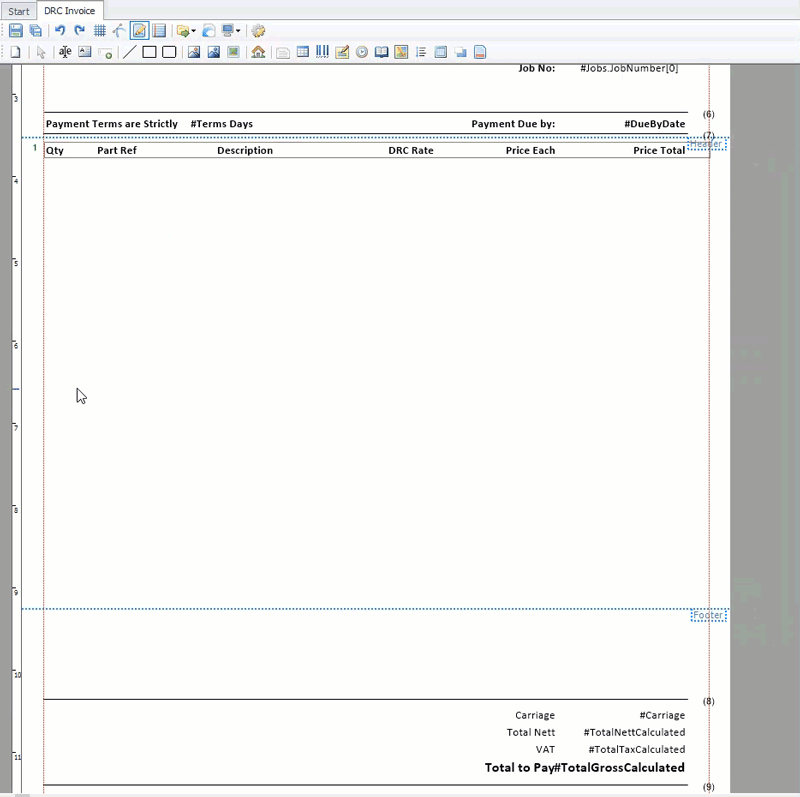 Editing Invoice Templates For Domestic Reverse Charge - CS – Clik