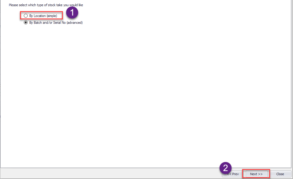 Using The Stock Take Tool - CS – Clik