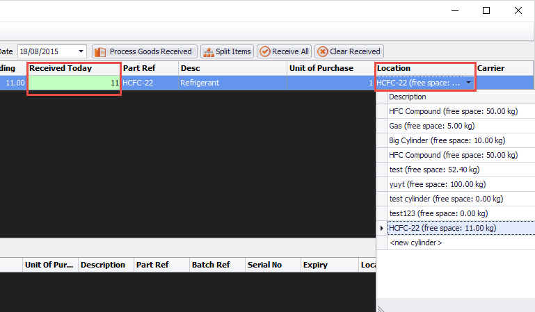 Raising F-Gas POs For Refrigerants - CS – Clik