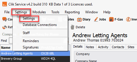Setup Wizard | CJ – Clik