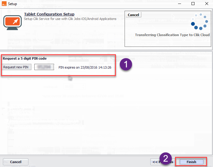 Setup Wizard | CJ – Clik