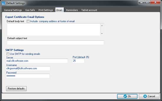 Setting Up Email - CS – Clik