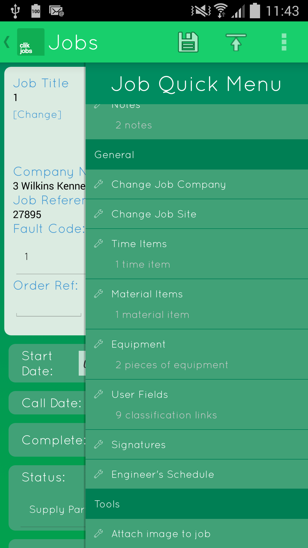 Adding Signatures To Job Sheets | CJ – Clik