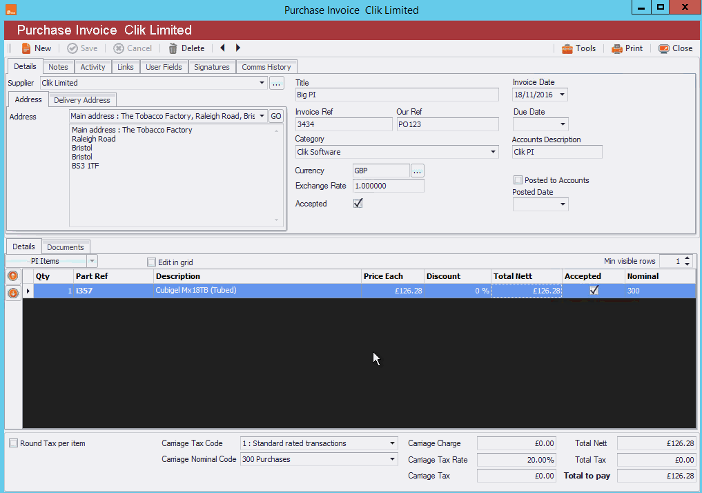 Using Purchase Credits - CS – Clik