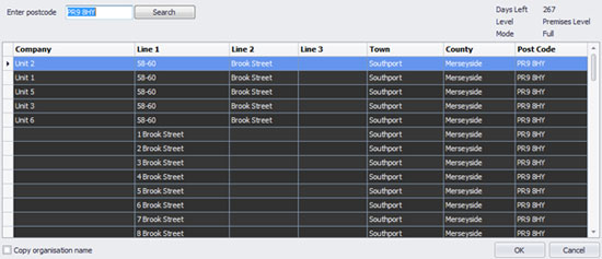 The Postcode Finder - CS – Clik