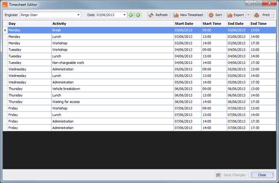 Using Timesheets - CS – Clik